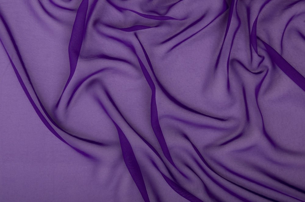 Chiffon-Stoff Lila